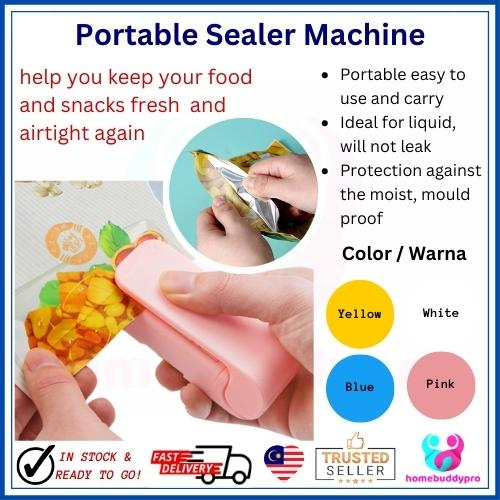Portable Sealing Machine Mini Sealer Machine Impulse Plastic Sealer ...