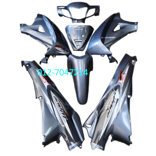 Honda Wave 125 R Cover set Lama Wave125 125R Gold RED Black Grey Cyan ...