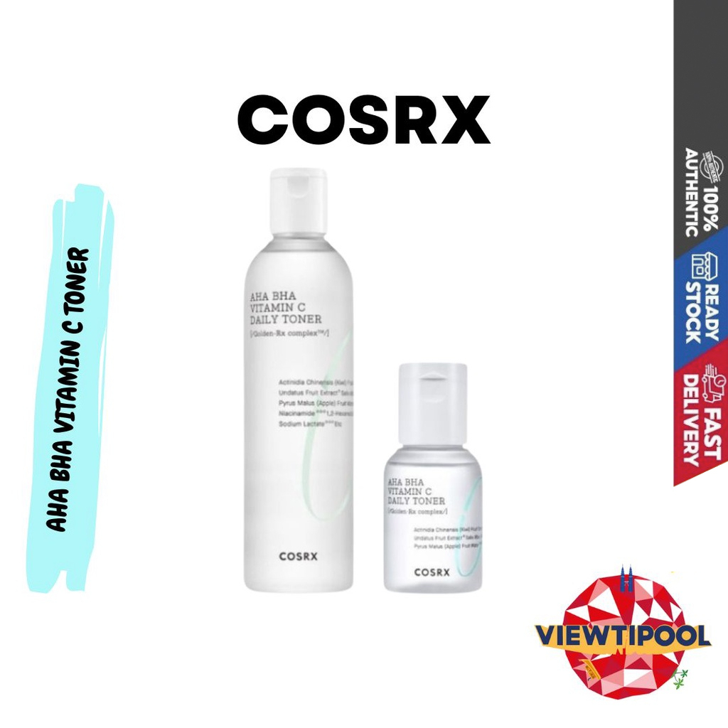 Cosrx Refresh AHA BHA Vitamin C Daily Toner 50ml / 150ml | Shopee Malaysia