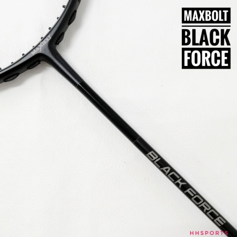 MAXBOLT Racket BLACK FORCE ( Original ) HEAD HEAVY | Shopee Malaysia