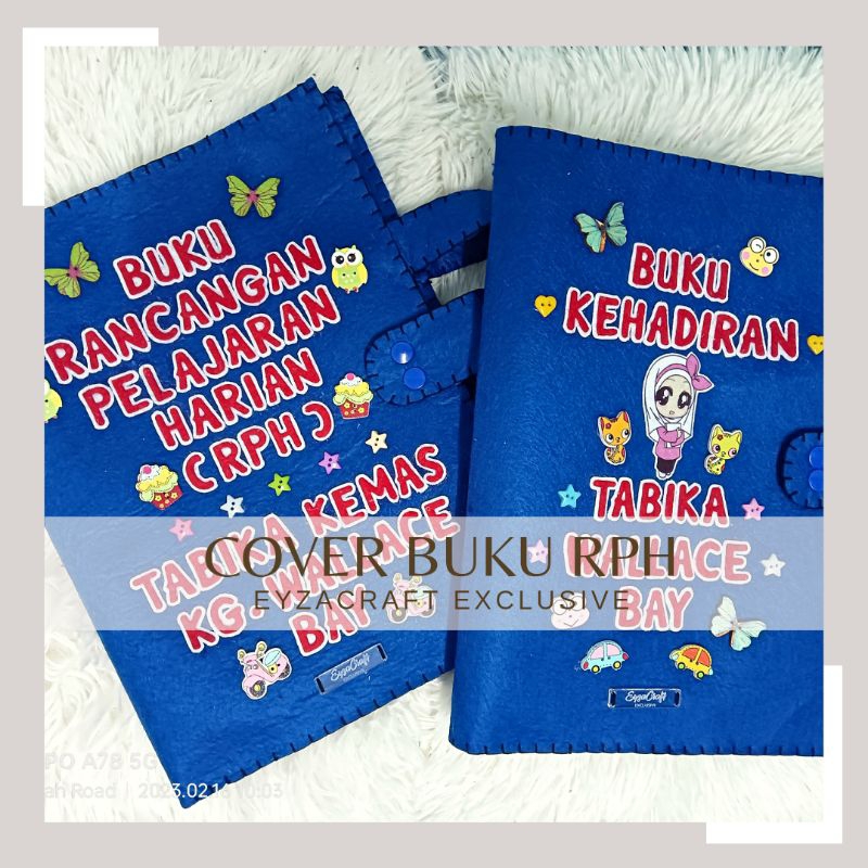 Cover Buku RPH Bimbit Style Size A4 by EyzaCraft Exclusive (CHAT SELLER ...
