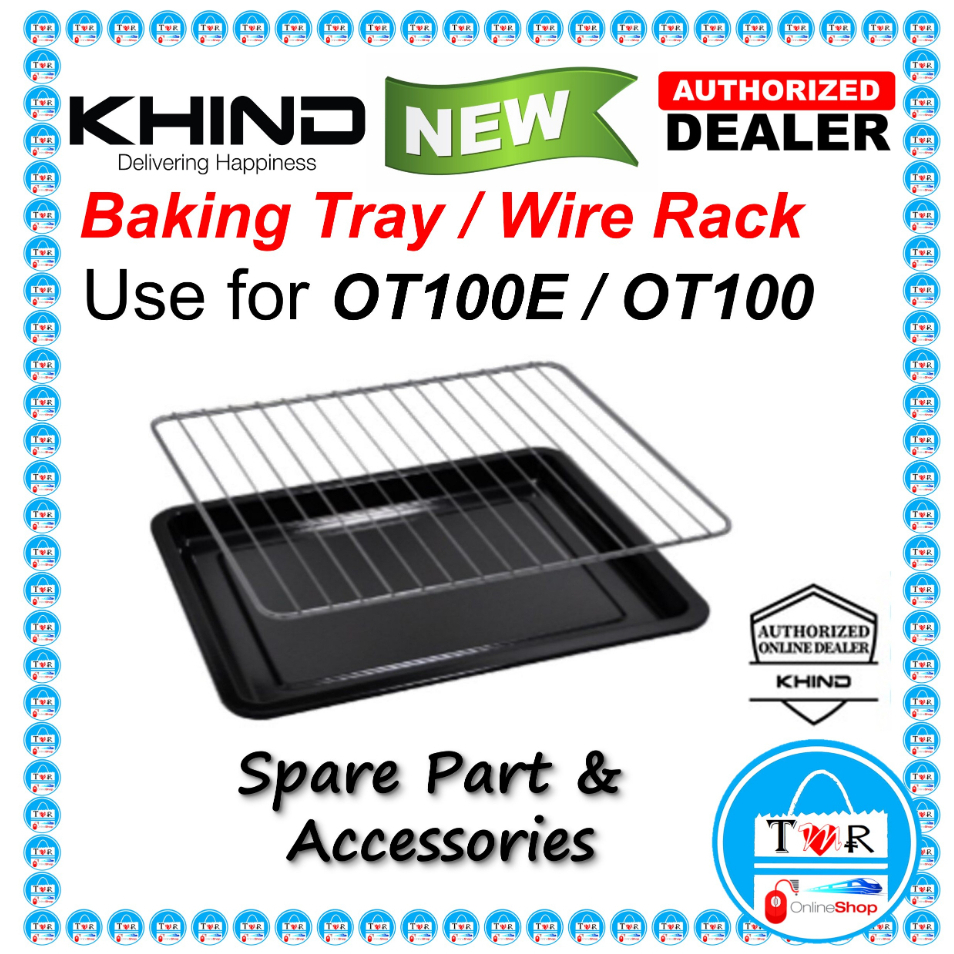 Khind Baking Tray / Wire Rack Only -Original (OT100E /OT100)/Tray ...
