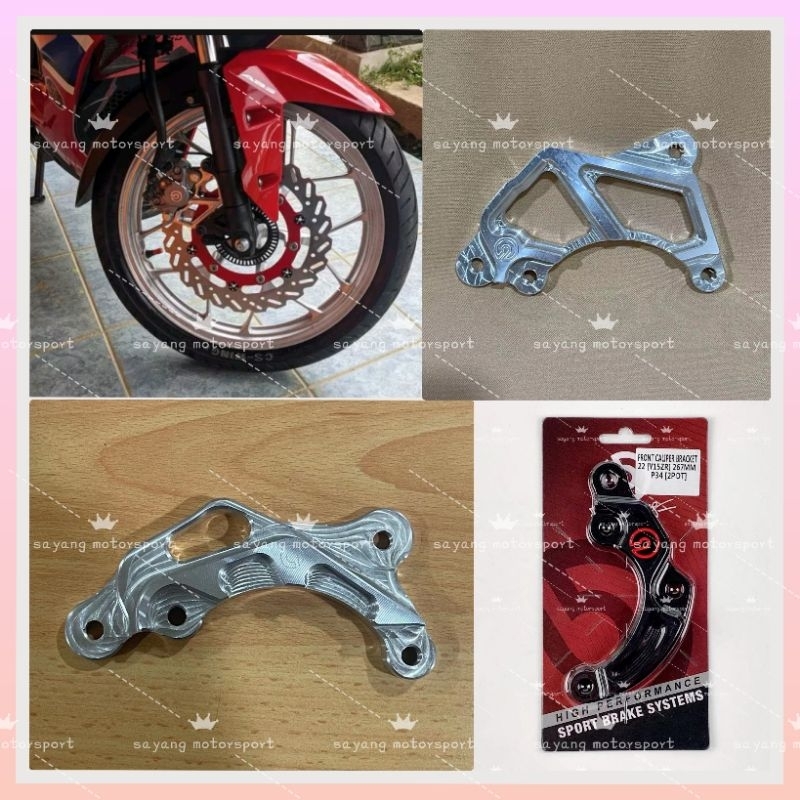 FRONT CALIPER BRACKET RS150 FOR 2POT P34 FRONT CALIPER | Shopee Malaysia