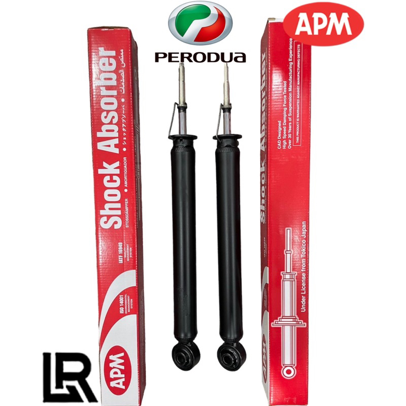 100% ORIGINAL APM ABSORBER PERODUA BEZZA 2016 AXIA 2014 REAR RR ...