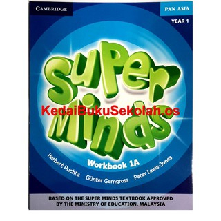 SUPER MINDS ENGLISH WORK BOOK YEAR 1 BOOK 1A CEFR @ SJKC SK SJKT KPM | Shopee Malaysia