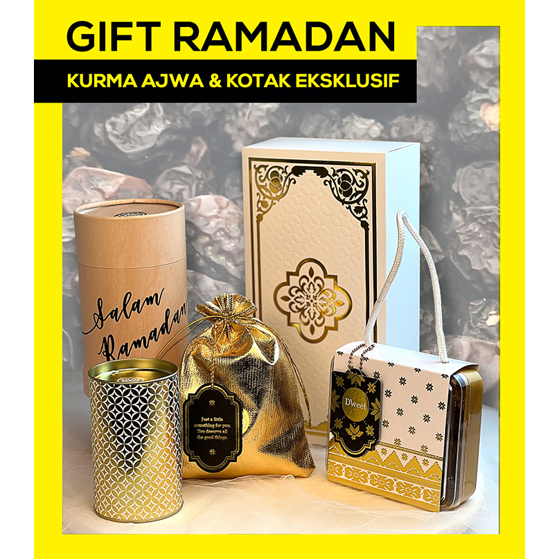Door Gift Ramadan / Hamper Ramadhan Raya / Dates Kurma Ajwa VIP Madinah ...