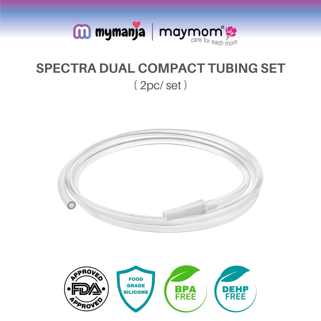 MAYMOM SpeCtra Dual Compact Tubing Set - 2 tubes/ pack [ Breastpump ...