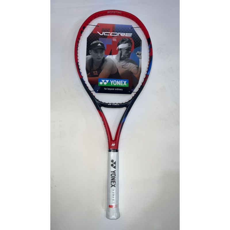 Yonex VCORE 98L 07 285g scarlet 2023 + string + overgrip ( unstrung ...