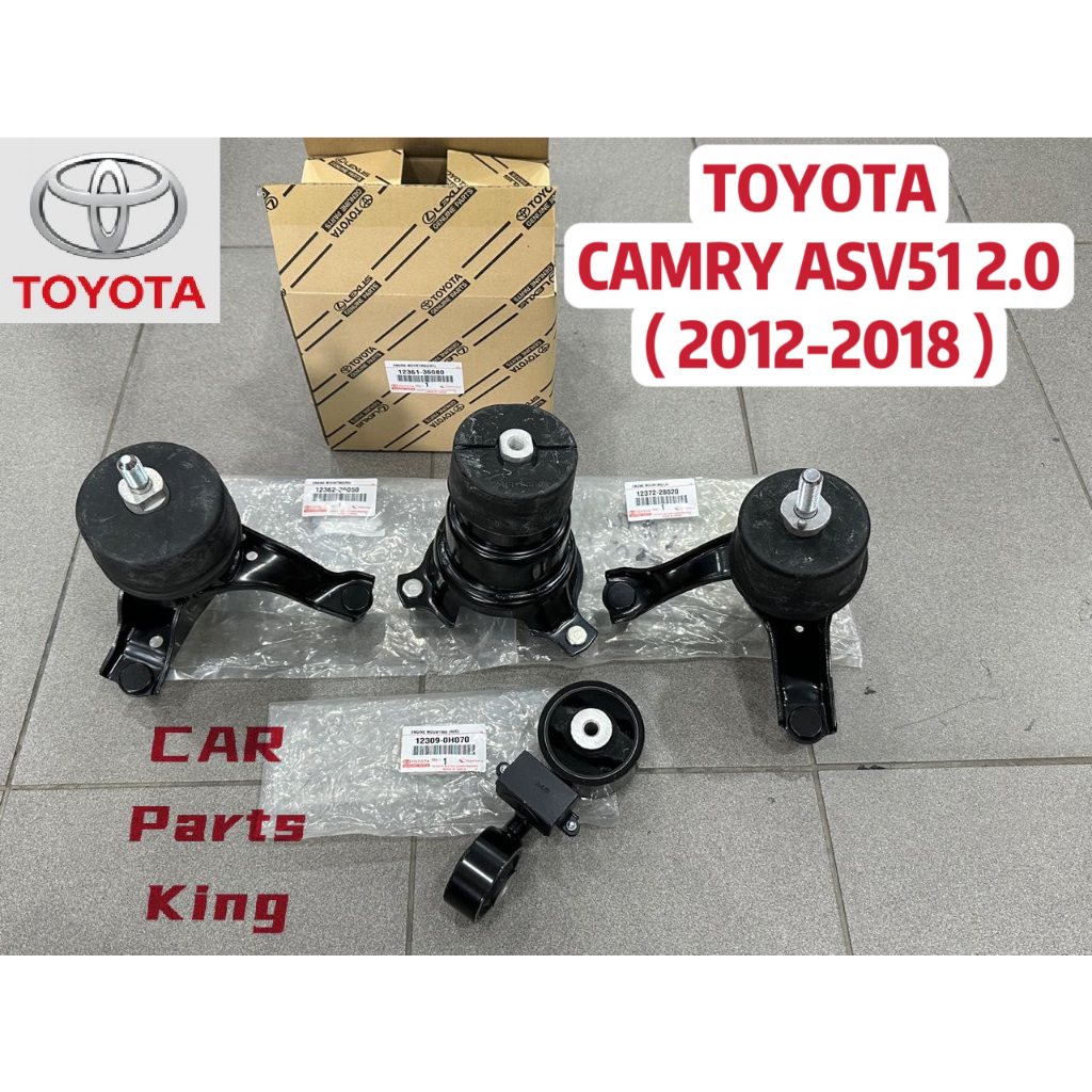( 100% ORIGINAL JAPAN ) TOYOTA CAMRY ASV51 2.0 ENGINE MOUNTING SET ...
