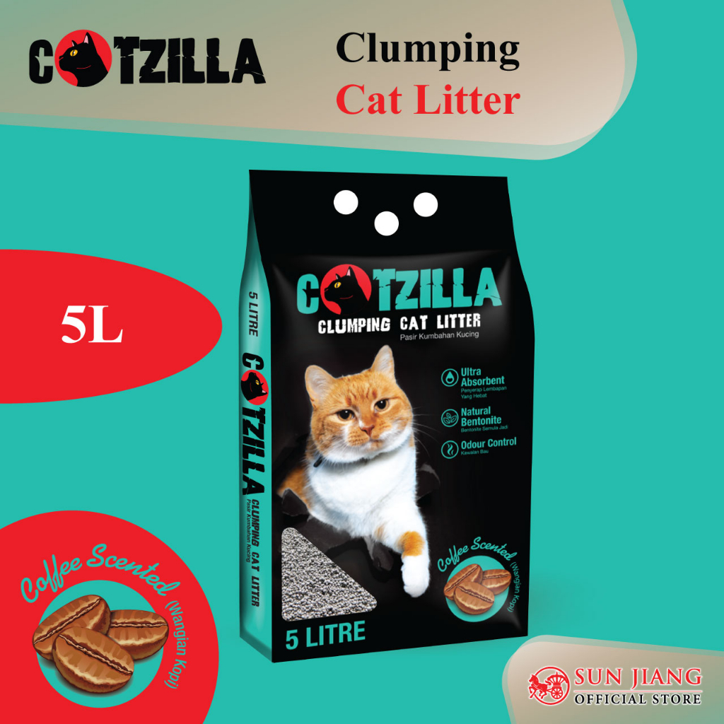 Catzilla Cat Litter – Coffee 5L | Shopee Malaysia