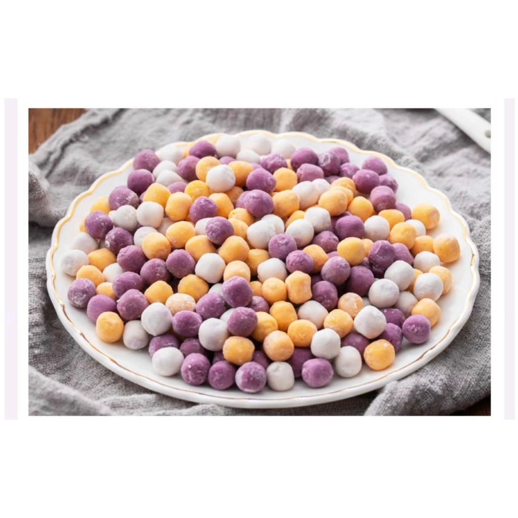 1 kg Homemade Mini Taro Ball 粉圆 芋圆 地瓜圆 紫薯圆 | Shopee Malaysia