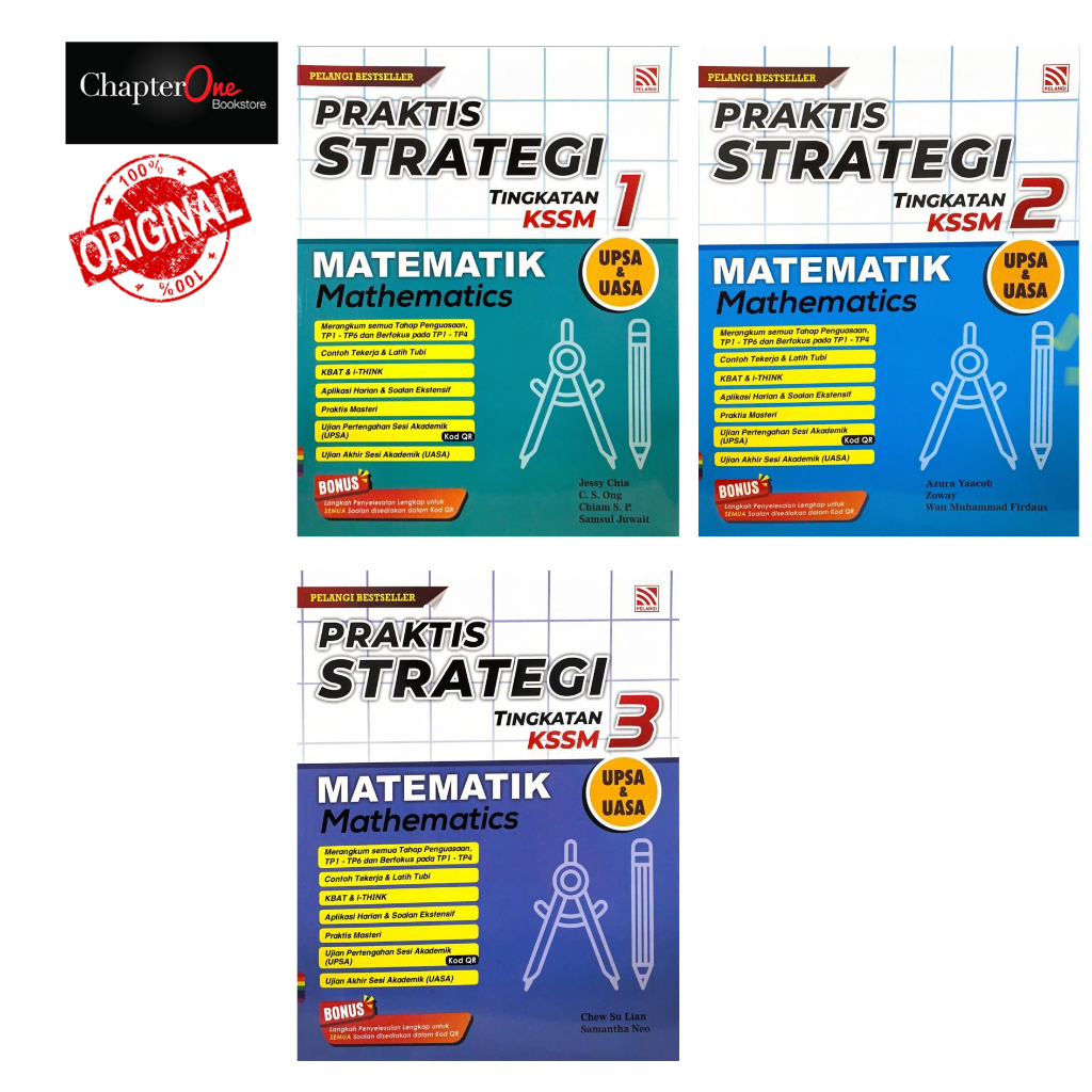 [Pelangi] Praktis Strategi KSSM | Matematik / Mathematics | Tingkatan 1 ...