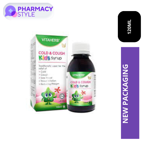 Vitaherb Kids Syrup 120ml | Shopee Malaysia