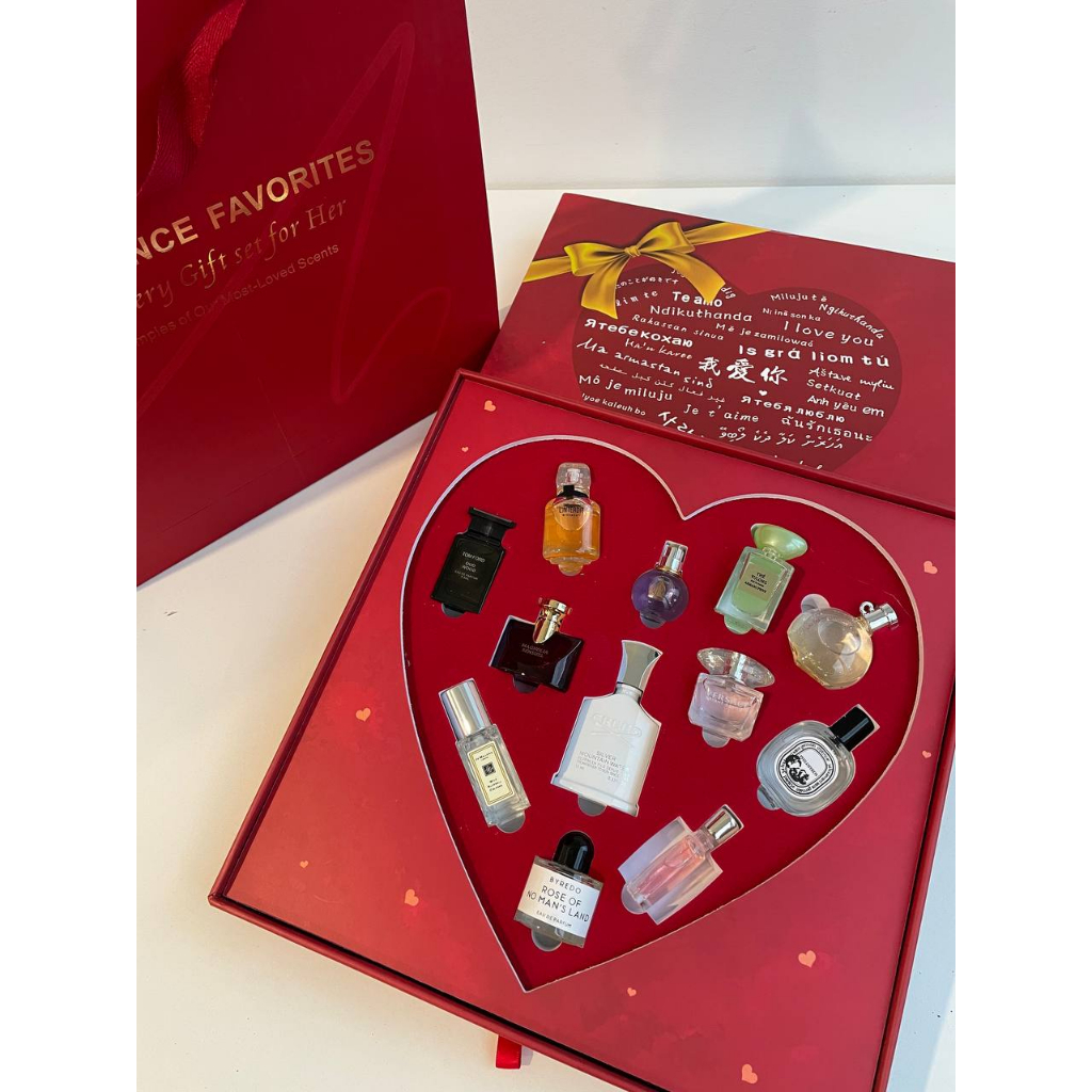 SEPHORA FAVORITE FRAGRANCE DISCOVERY GIFT SET FOR HER 12IN1 WITH PAPER ...