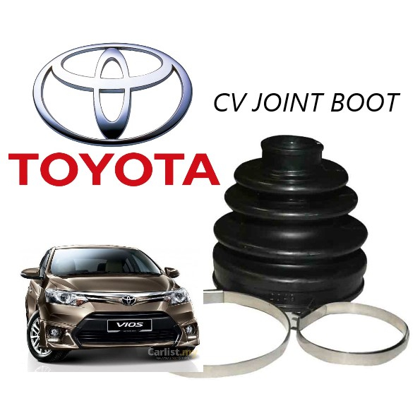 ORIGINAL QUALITY Toyota Vios NCP150 2013-2018Y Drive Shaft Boot / CV Joint Cover / Outer & Inner ...