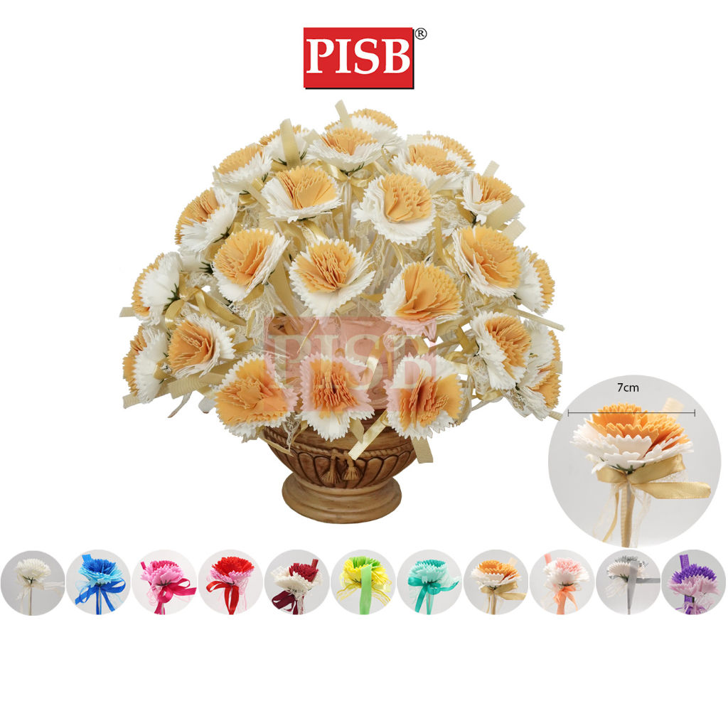 0421 (50Pcs/Box) Egg Flower / Bunga Telur / Bunga Telor Pelamin / Bunga ...