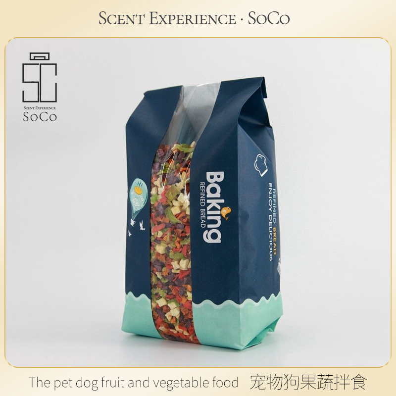 soco 狗粮伴侣果蔬宠物狗拌饭零食蔬菜包泰迪比熊脱水蔬菜干拌粮棒初花 Dog food fruit and vegetable pet ...