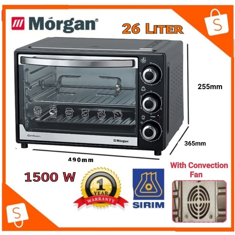 Morgan Electric Oven 26L MEO-HC26C/45L MEO-GLAMO 45RC | Shopee Malaysia