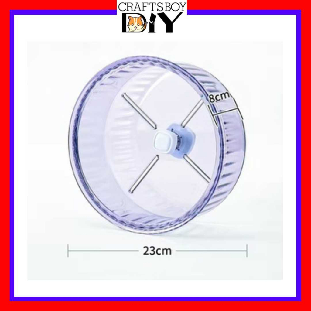 17.5cm 20cm 21cm 23cm 26cm Hamster Wheel Syrian Dwarf Hamster Silent Wheel Roda Hamster 仓鼠跑轮 ...