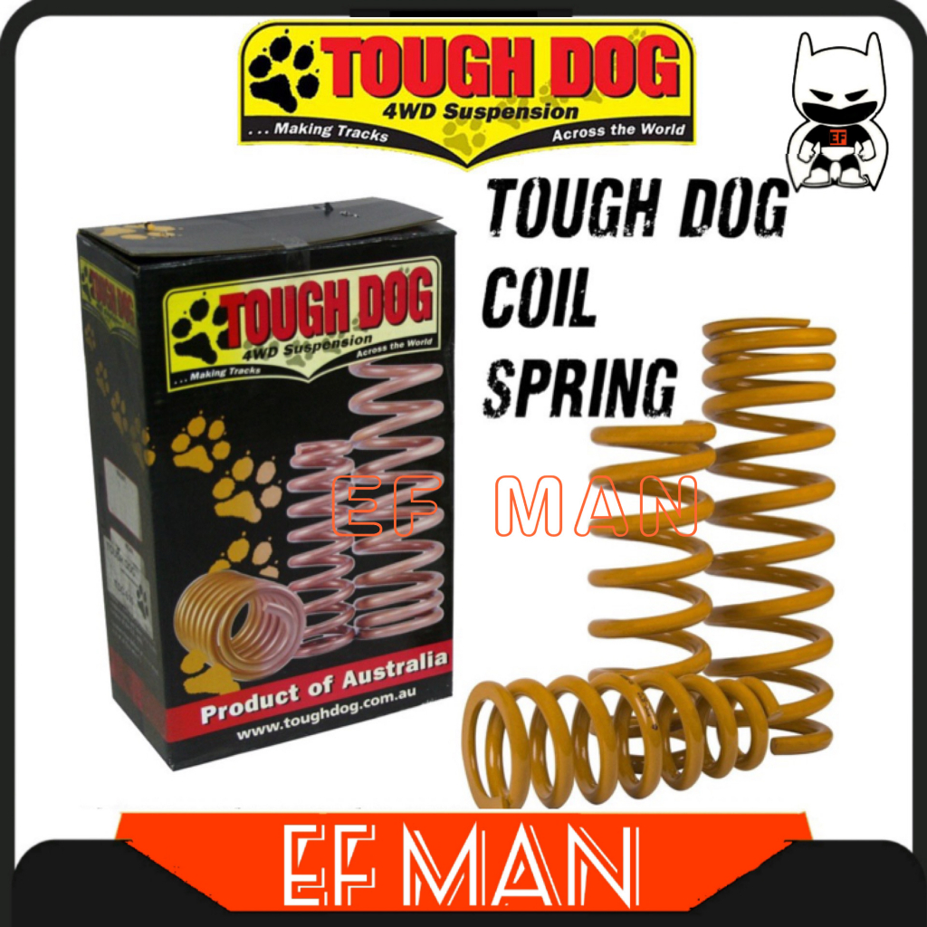 TOUGH DOG HEAVY DUTY COIL SPRING LIFT 40MM PAJERO LO47 49 V31 JIMNY ...