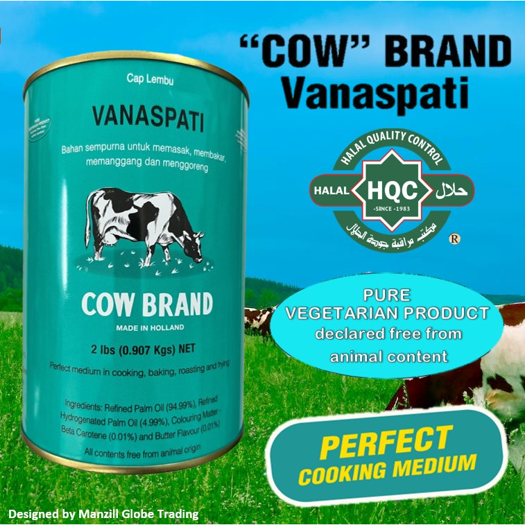 Vanaspati | Pure Vegetarian Ghee | Made in Holland | Halal | Manzill ...