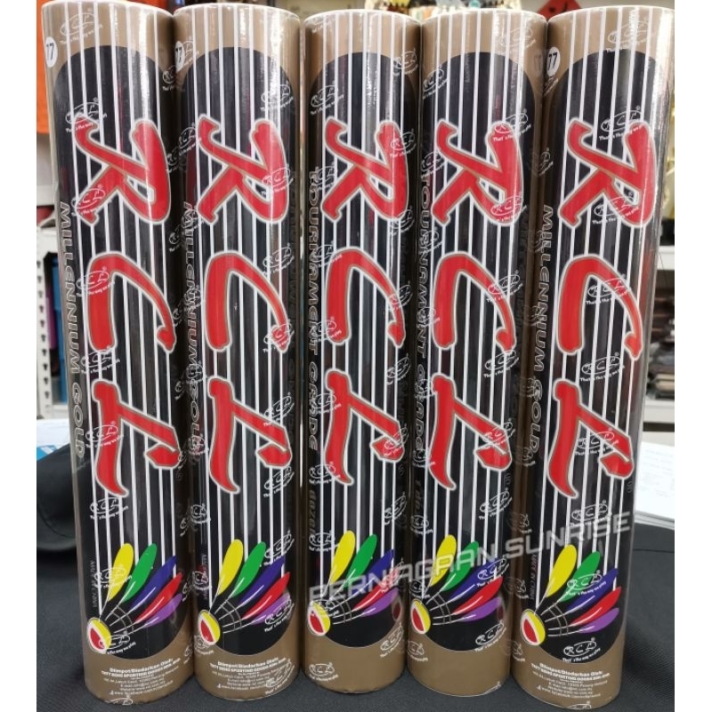 RCL MILLENNIUM GOLD SHUTTLECOCK SPEED 77 [ORI] | Shopee Malaysia