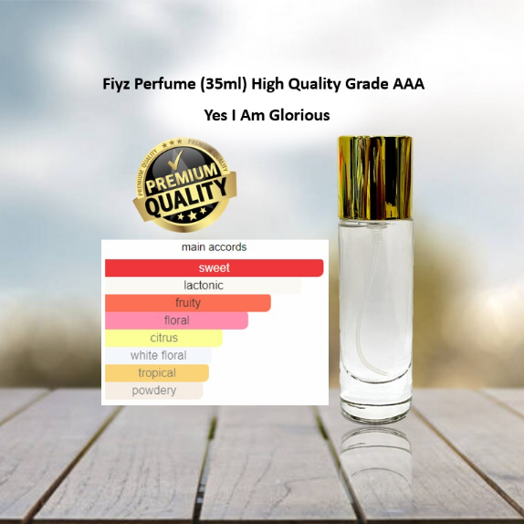 PERFUME YES I AM GLORIOUS (35ML BOTTLE) EAU DE PARFUM HIGH QUALITY ...
