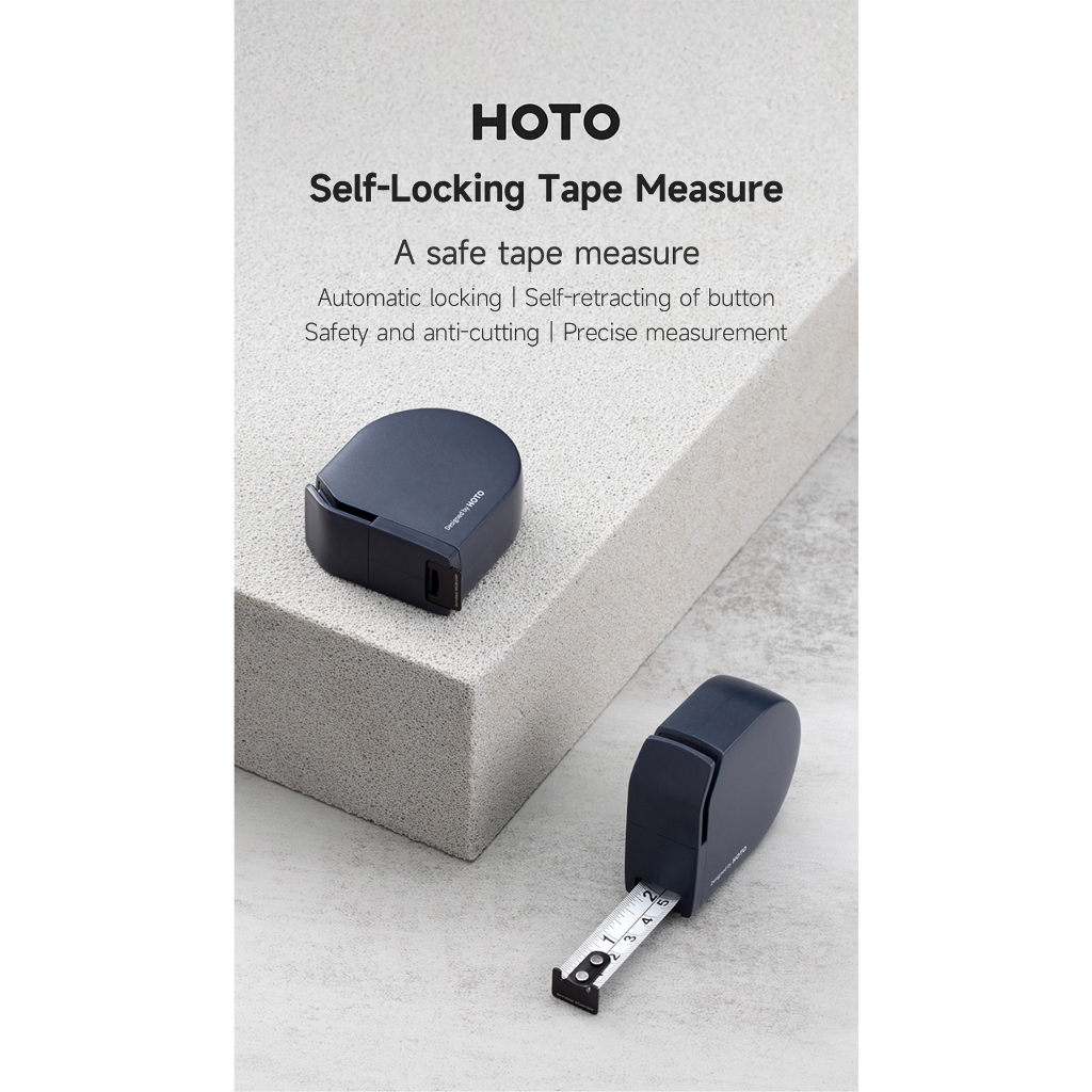 Hoto Self-Locking Measuring Tape (3meter) | Shopee Malaysia