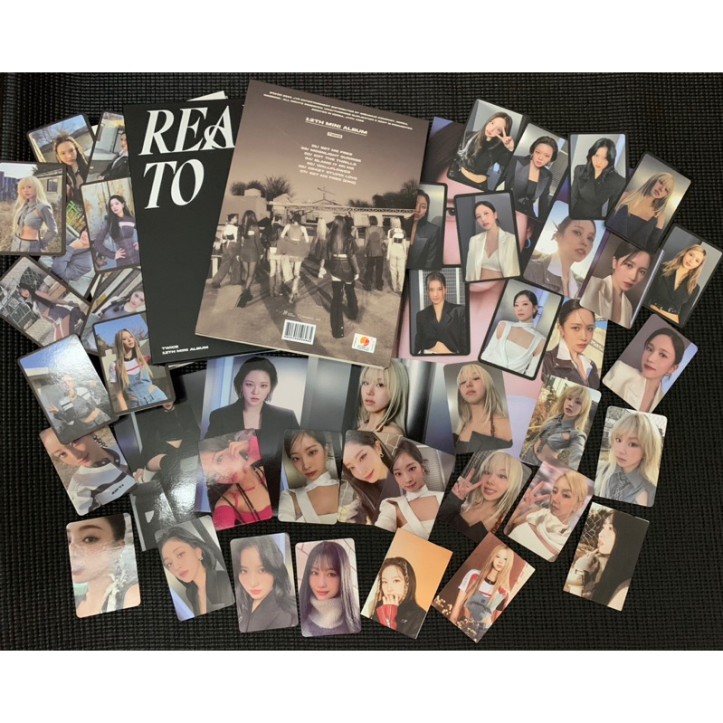 TWICE - 12th Mini Album [READY TO BE] album Photocard pc postcard ...