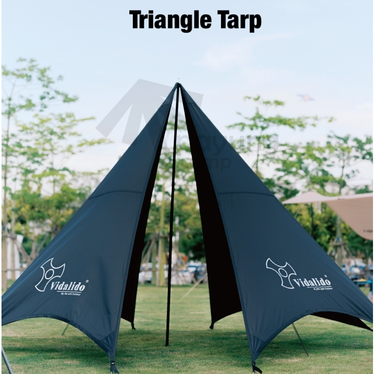 VIDALIDO Triangle Tarp Camping Event Tarp | Shopee Malaysia