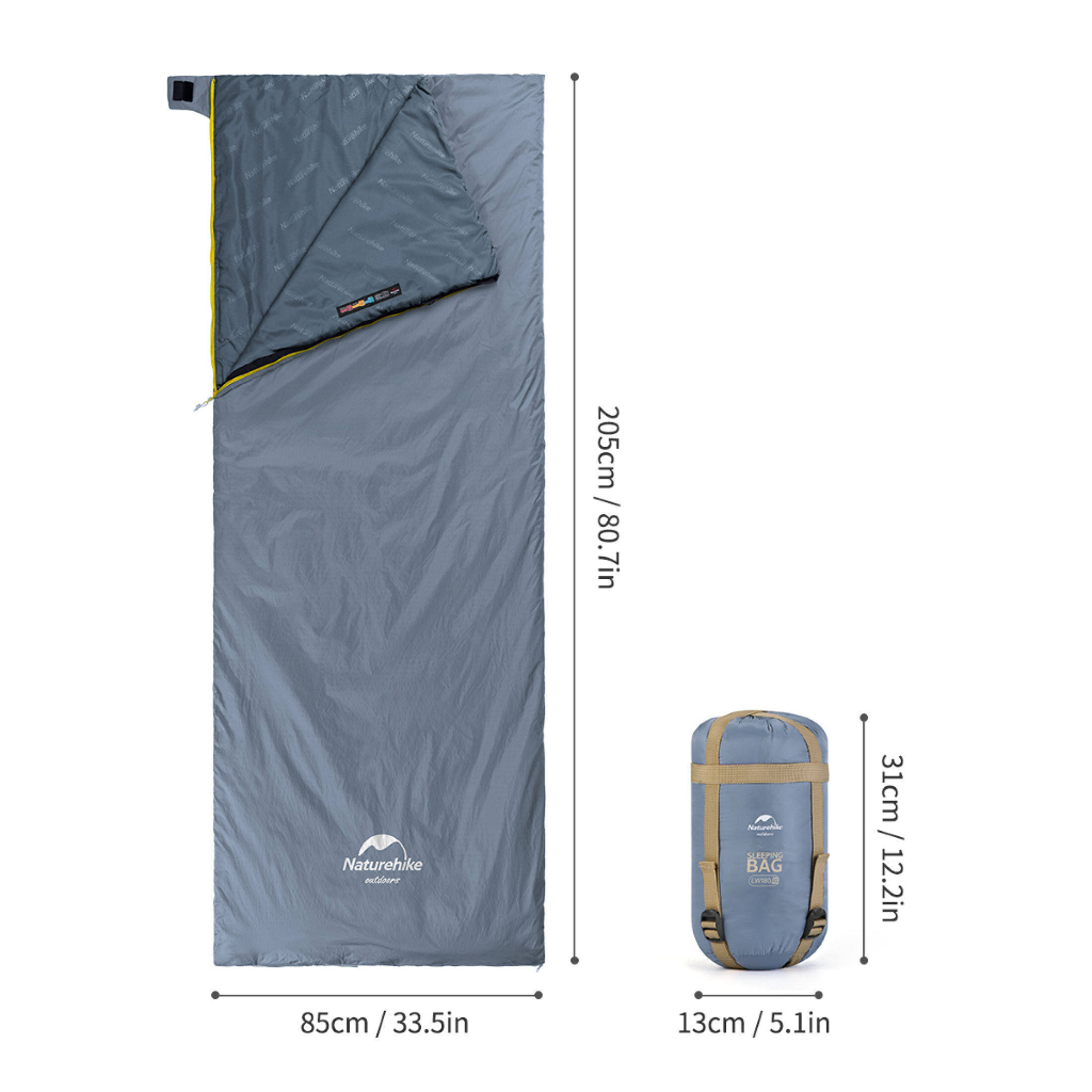 Naturehike Lightweight Camping Mini Envelopes Sleeping Bags | Shopee ...