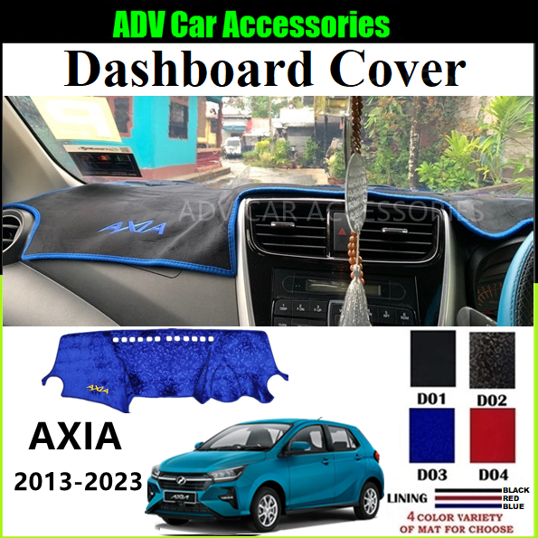 Perodua Axia 2013-2024 ADV Dashboard Cover Anti Slip Dashboard Mat High ...