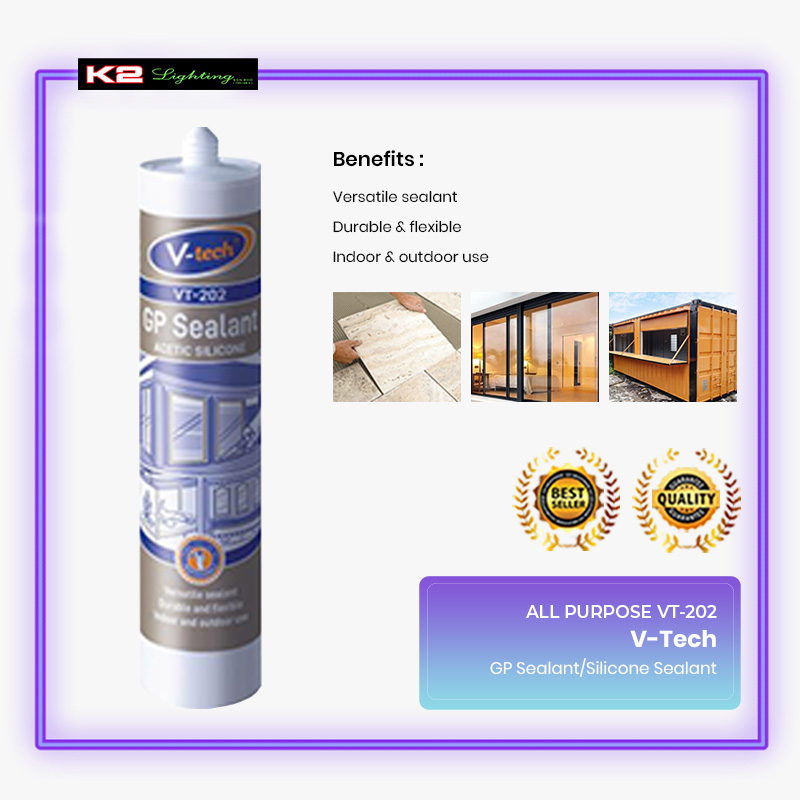 V-TECH VT-202 GP SEALANT SILICONE SEALANT | Shopee Malaysia
