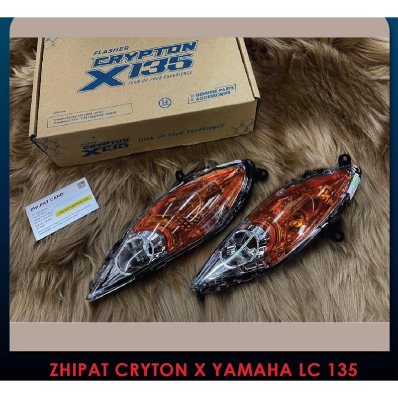 ORIGINAL ZhiPat Yamaha LC135 v1 LC v4- V7 Lampu Signal ZhiPat Exciter ...
