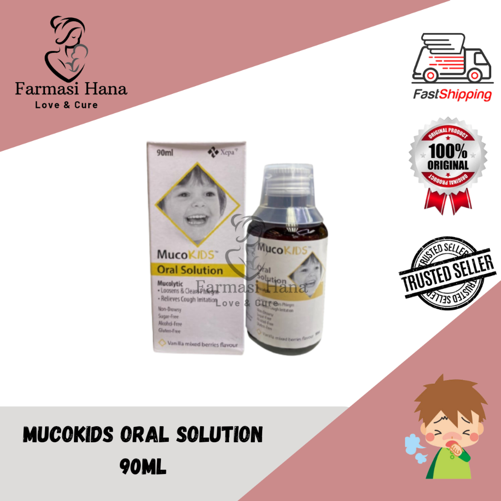 MUCOKIDS ORAL SOLUTION 90ML | Shopee Malaysia