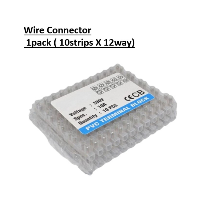 5A / 10A / 15A / 20A / 30A PVC Cable Connector Terminal Strip (10strips ...