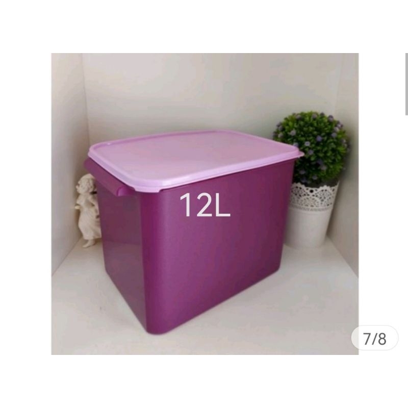 Tupperware Jumbo Modular Keeper Purple (1) 12L/(1)15L | Shopee Malaysia