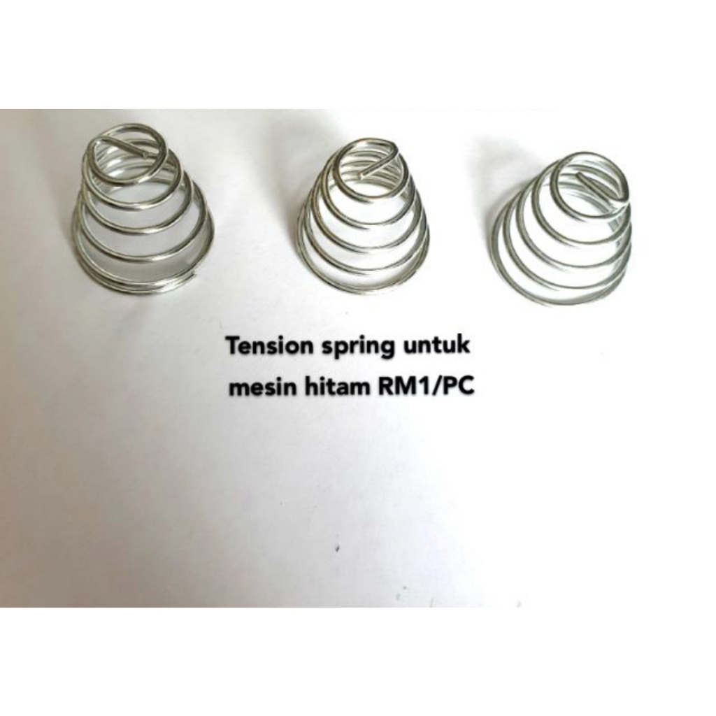 Tension spring untuk mesin hitam /traditional | Shopee Malaysia