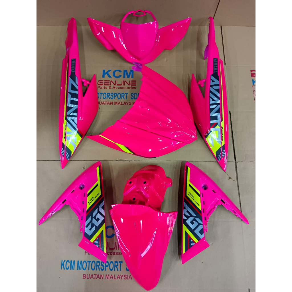 COVERSET YAMAHA EGO AVANTIZ FROZEN PINK / SIAP PASANG STICKER | Shopee ...