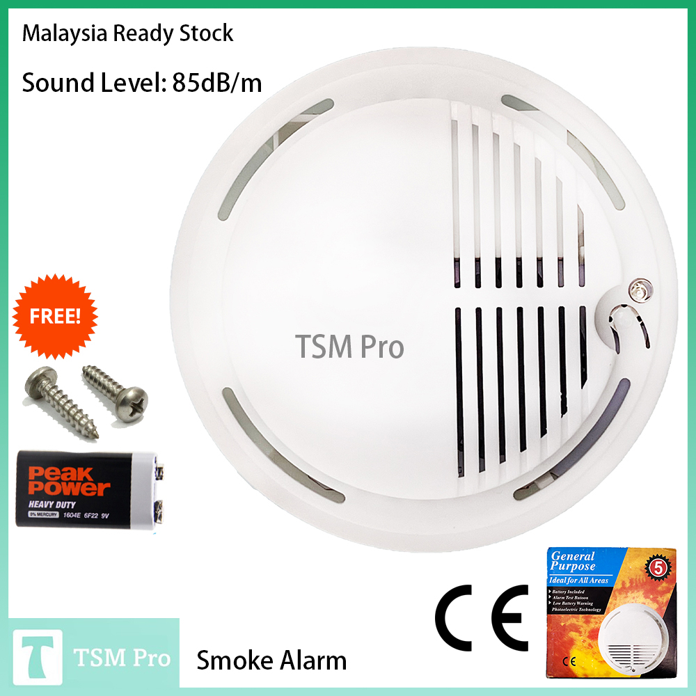 Smoke Alarm Detector Smoke Alarm Fire Alarm High Sensitive Home ...