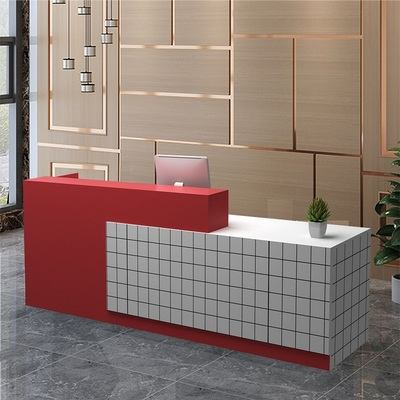 Modern Simple Checkered Bar Counter Receiption Counter Cashier Counter ...