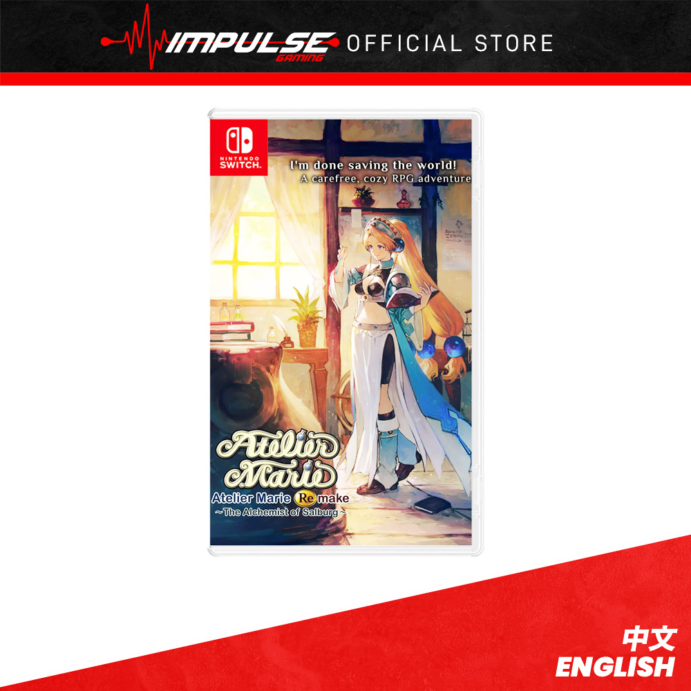 NSW Nintendo Switch Atelier Marie Remake: The Alchemist of Salburg Chi ...