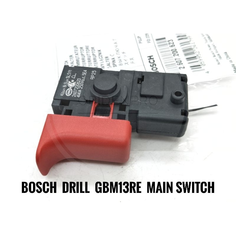 original bosch GBM13RE gbm 13 re / GCB 10RE Drill Main Switch (confirm ...