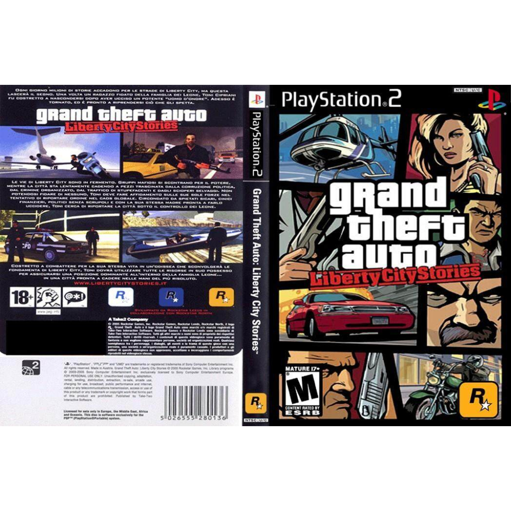 PS2 Game GTA Liberty City Stories(GOLD DISC) | Shopee Malaysia