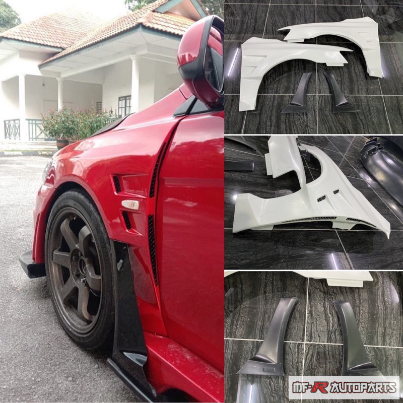 ‼️OFFER‼️(NEW)FRP FENDER VARIS V1 FOR LANCER GT SPORTBACK INSPIRA ...