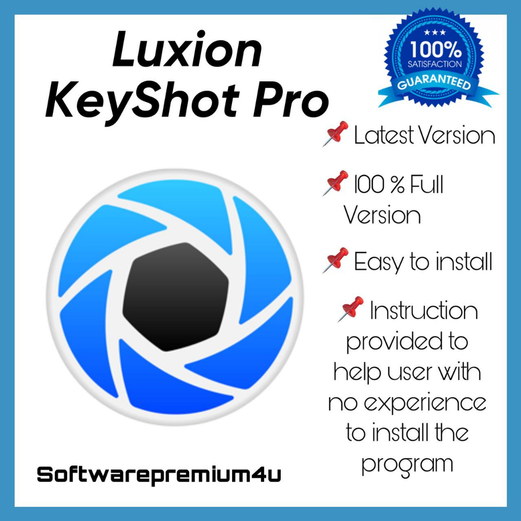 Luxion KeyShot Pro/Enterprise 12.0.0.186 (2023) 🔥【Latest】🔥 | Shopee ...
