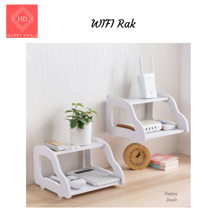 WIFI Rak / Rak Pasang Dinding Letak Modem WiFi Router Telephone TV-Box ...