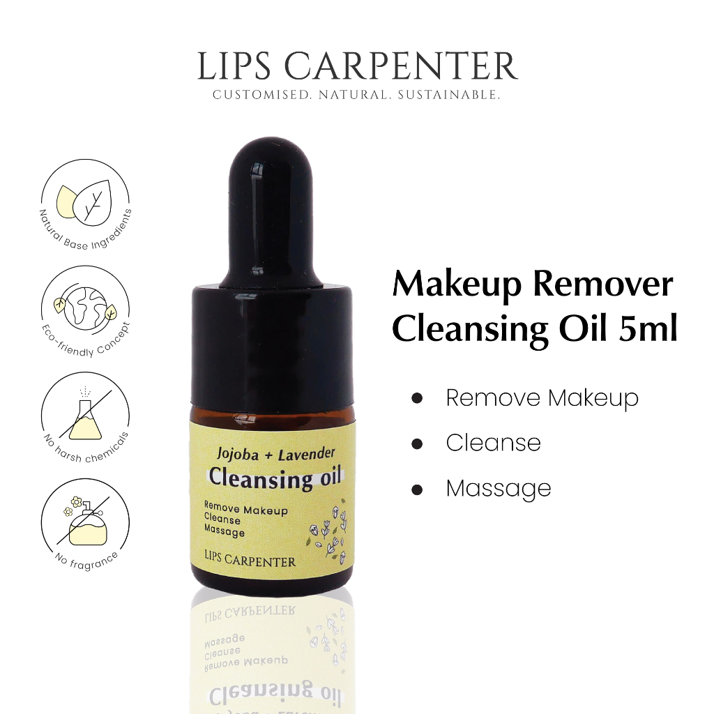 Lips Carpenter [Ready Stock] Natural Cleansing Oil 5ml - Make up ...