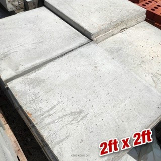[1 PC]1' X 2'/ 2' X 2'Concrete Slab [Outside KL&Selangor] Decoration ...