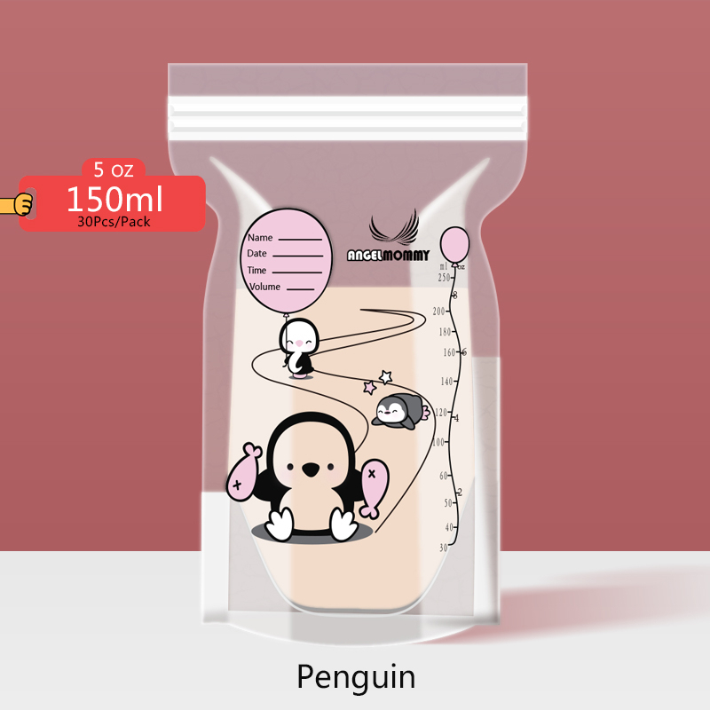 30PCS Breast milk Storage Bag susu breastmilk storage bag Zip-Lock ...